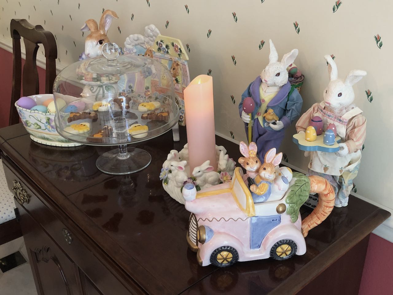 Frolicking Fitz and Floyd Bunnies Fill our Easter Tablescape with Fun ...