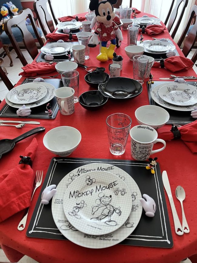 “Drawing Disney” Tablescape – “Disney Love” for All Seasons - Life is ...