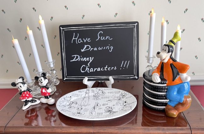 “Drawing Disney” Tablescape – “Disney Love” for All Seasons - Life is ...