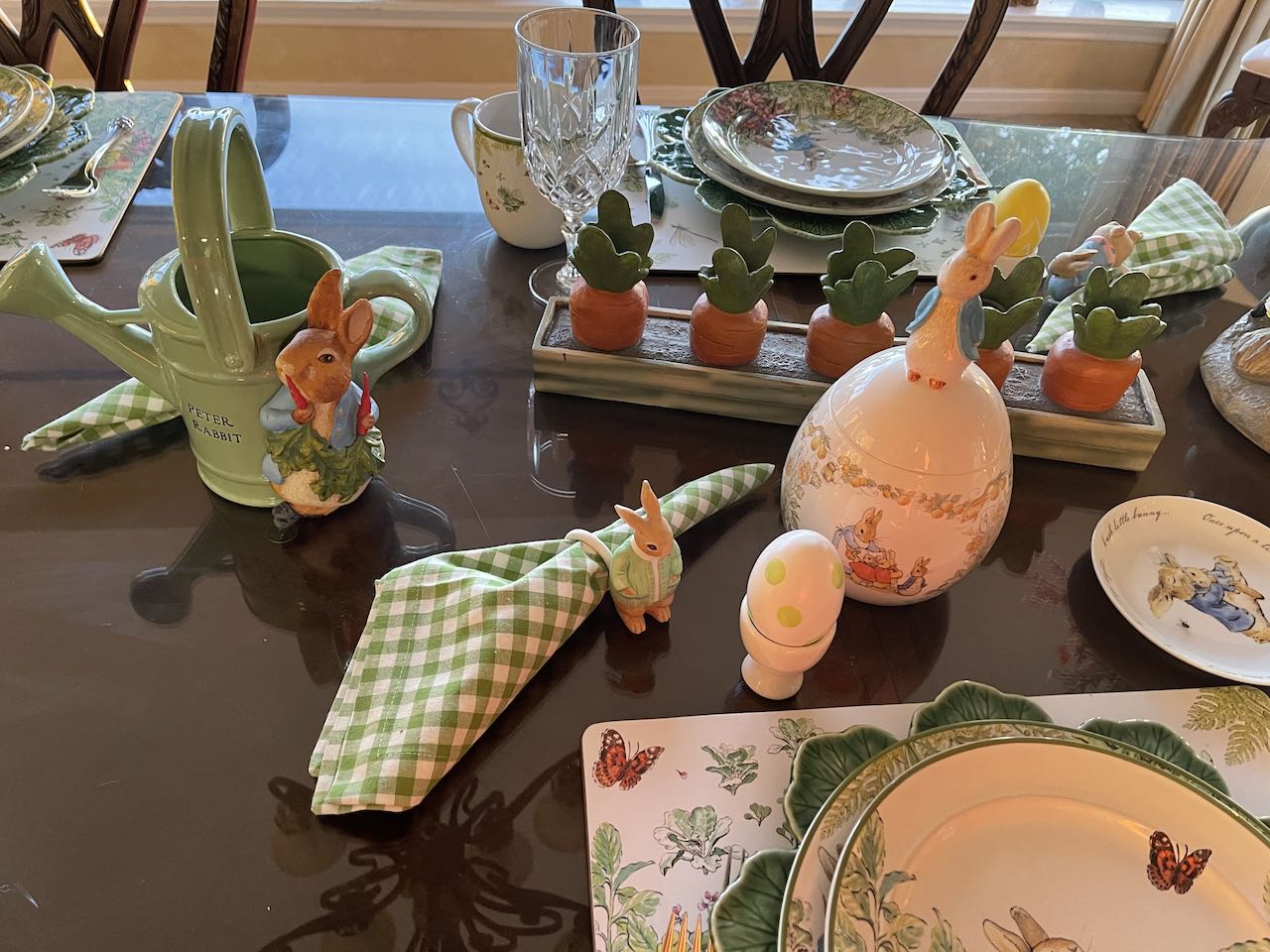 Peter Rabbit Happily Hops into our Easter Tablescape - Life is Better ...