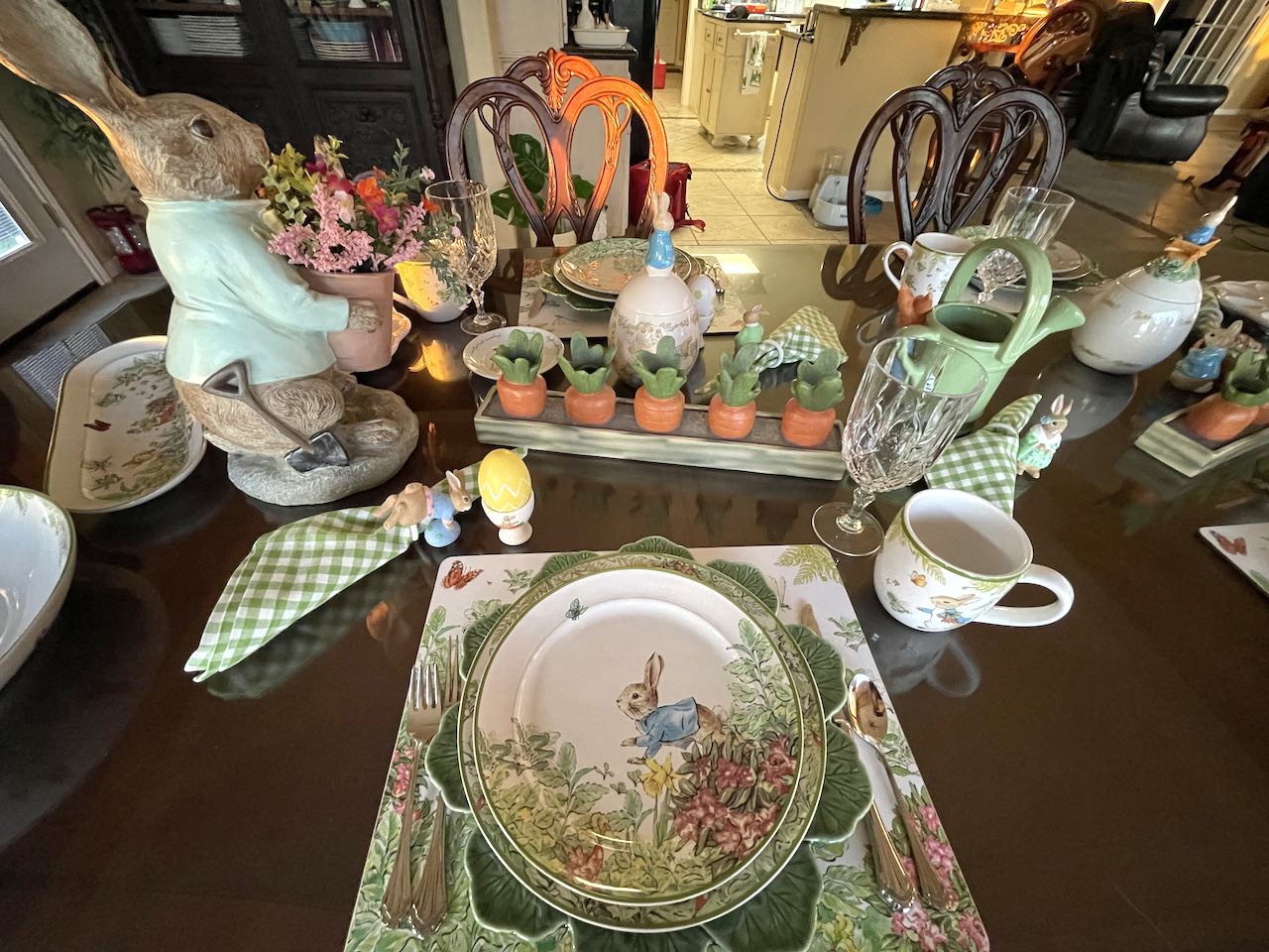 Peter Rabbit Happily Hops into our Easter Tablescape - Life is Better ...