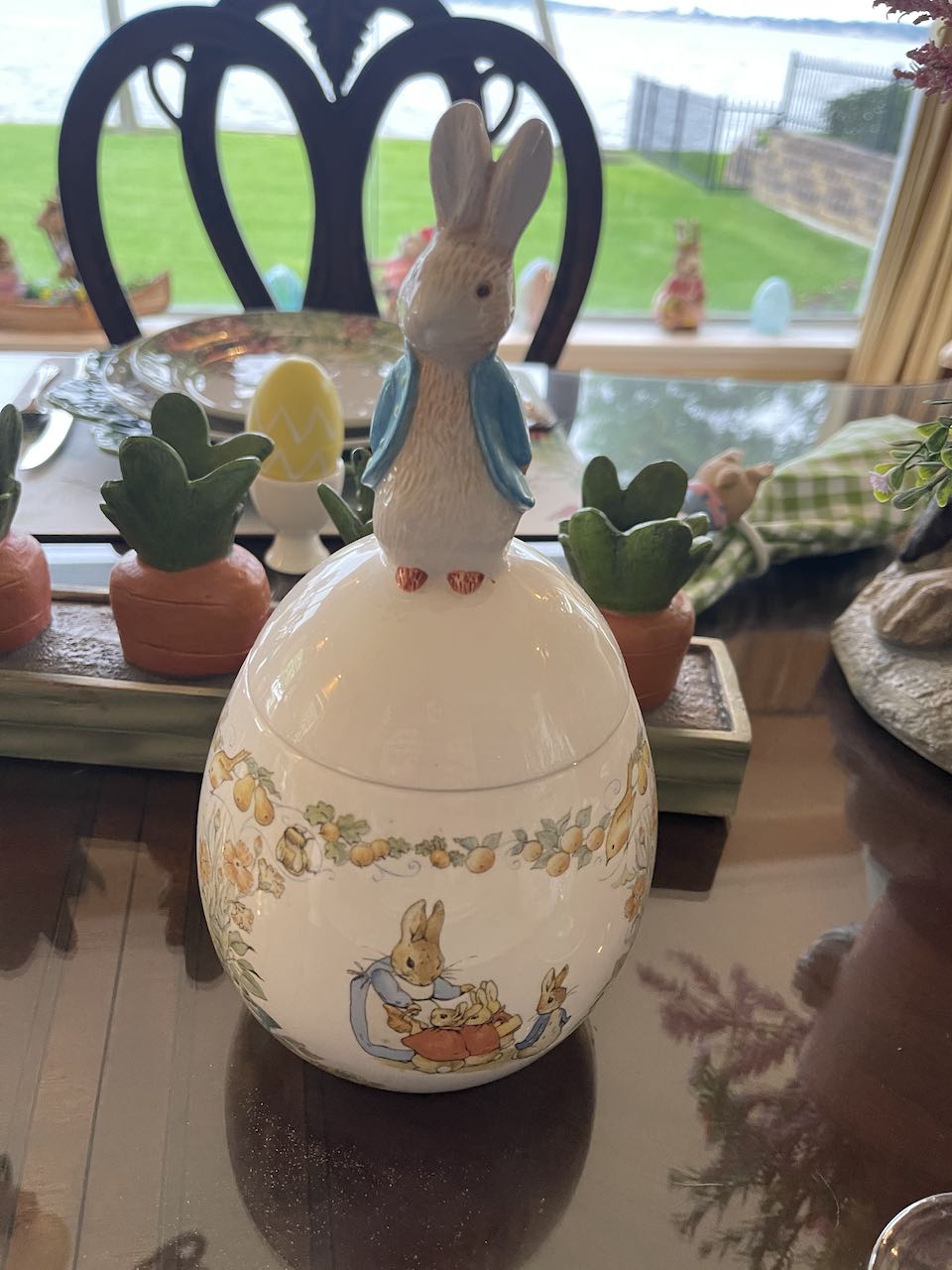 Peter Rabbit Happily Hops into our Easter Tablescape - Life is Better ...
