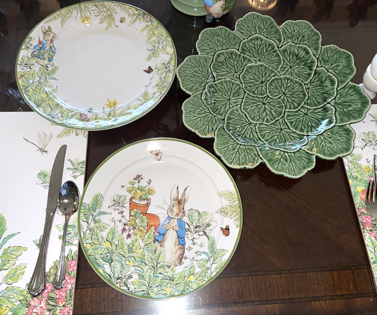 Peter Rabbit Happily Hops into our Easter Tablescape - Life is Better ...