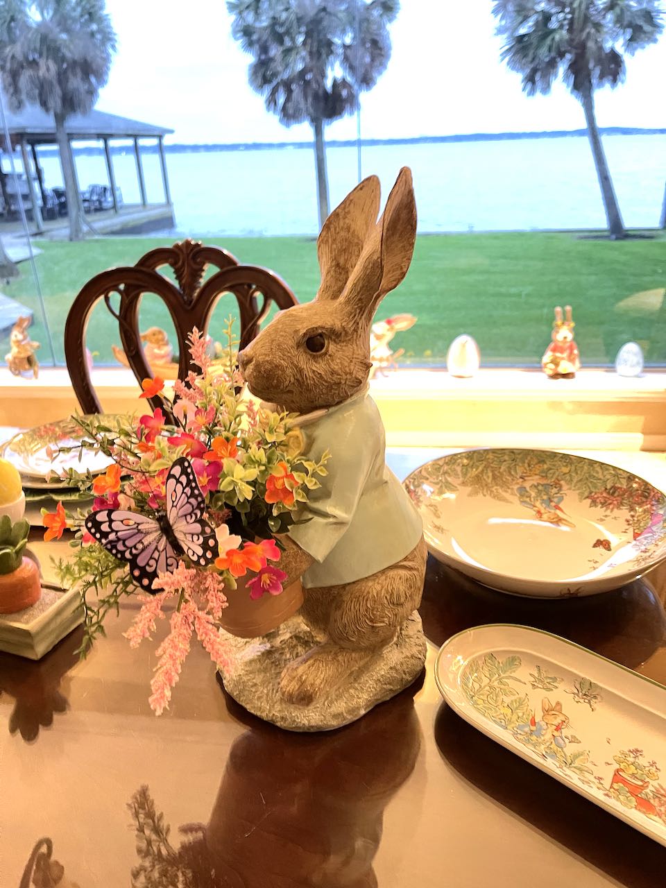 Peter Rabbit Happily Hops into our Easter Tablescape - Life is Better ...