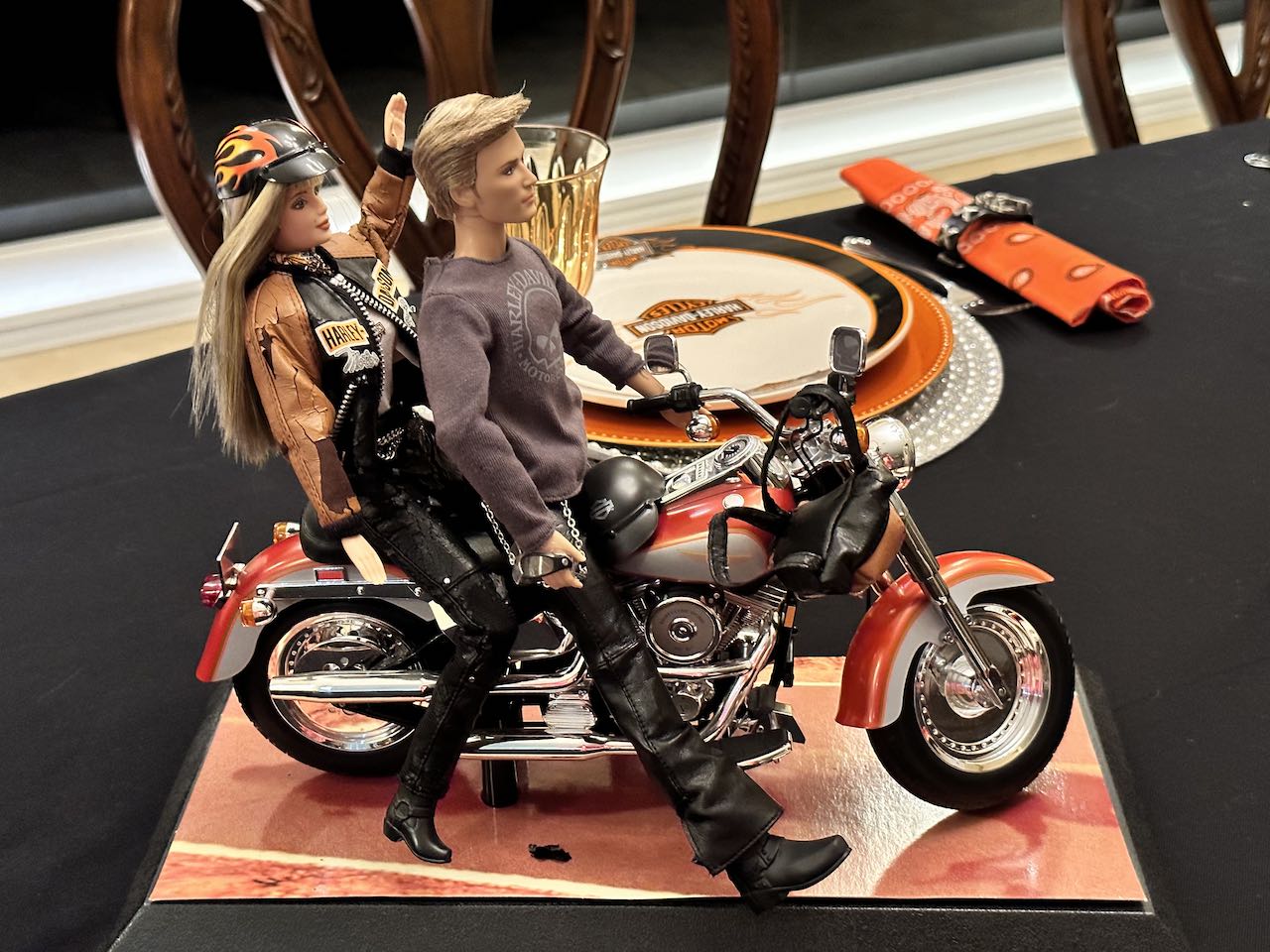 A Harley-Davidson Table for a “Rad Dad” – Celebrating My Husband’s ...