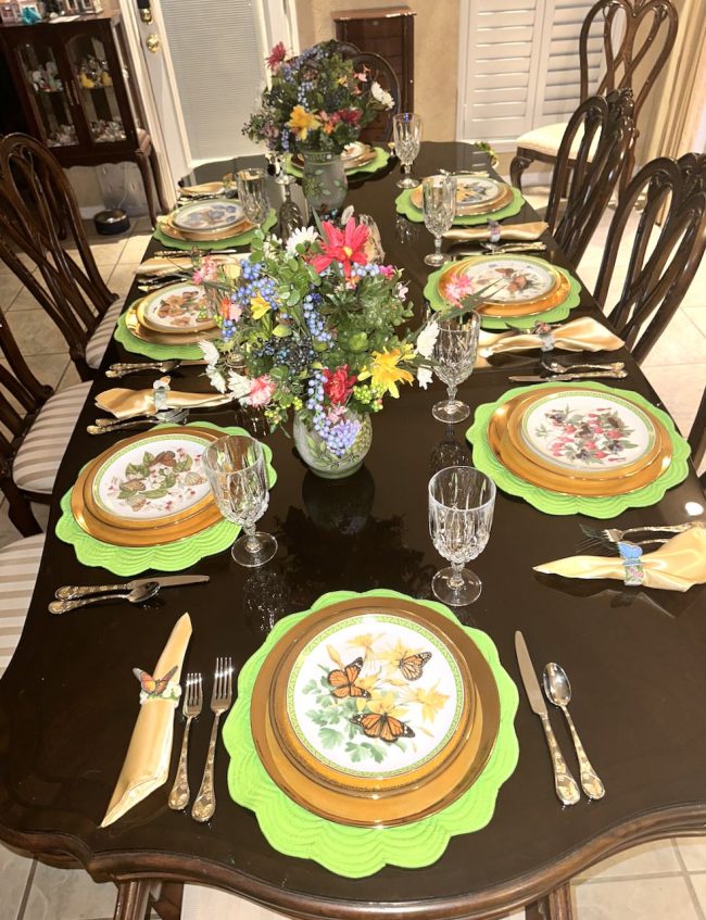 Welcome To Our Butterfly Garden Tablescape!!! - Life is Better Lakeside