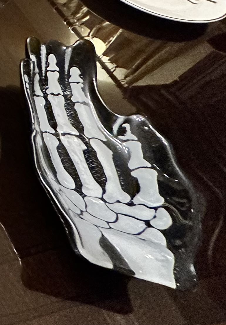 Dancing Skeleton Tablescape - Life is Better Lakeside