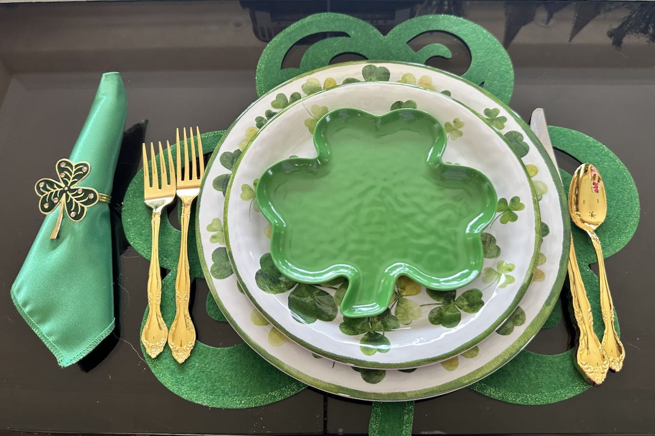 An Irish Village Tablescape for St. Patrick’s Day - Life is Better Lakeside
