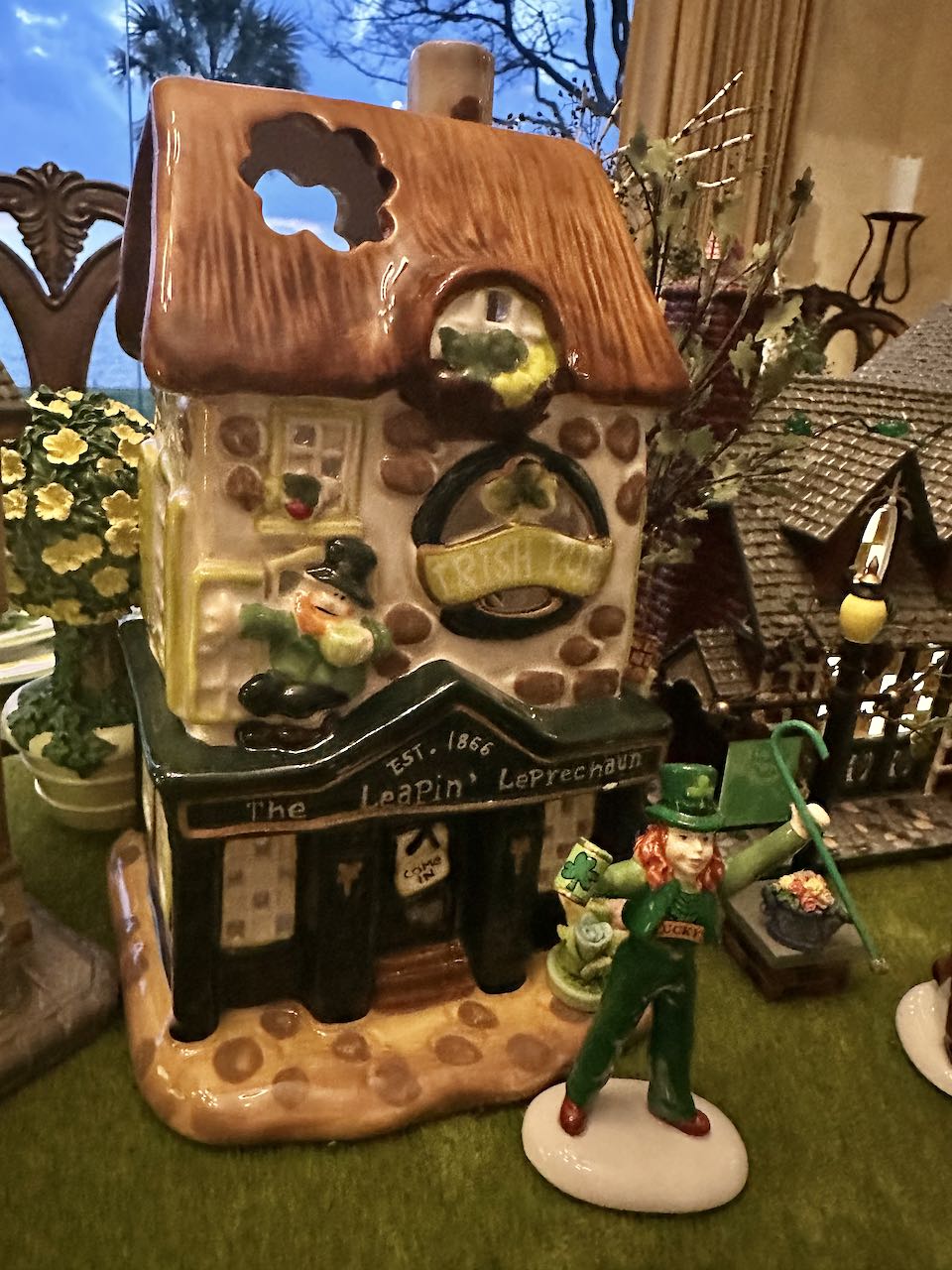 An Irish Village Tablescape for St. Patrick’s Day - Life is Better Lakeside