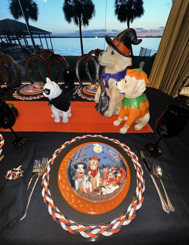 A Trick-or-Treating Tablescape – Featuring Dogs and Cats in Costume ...